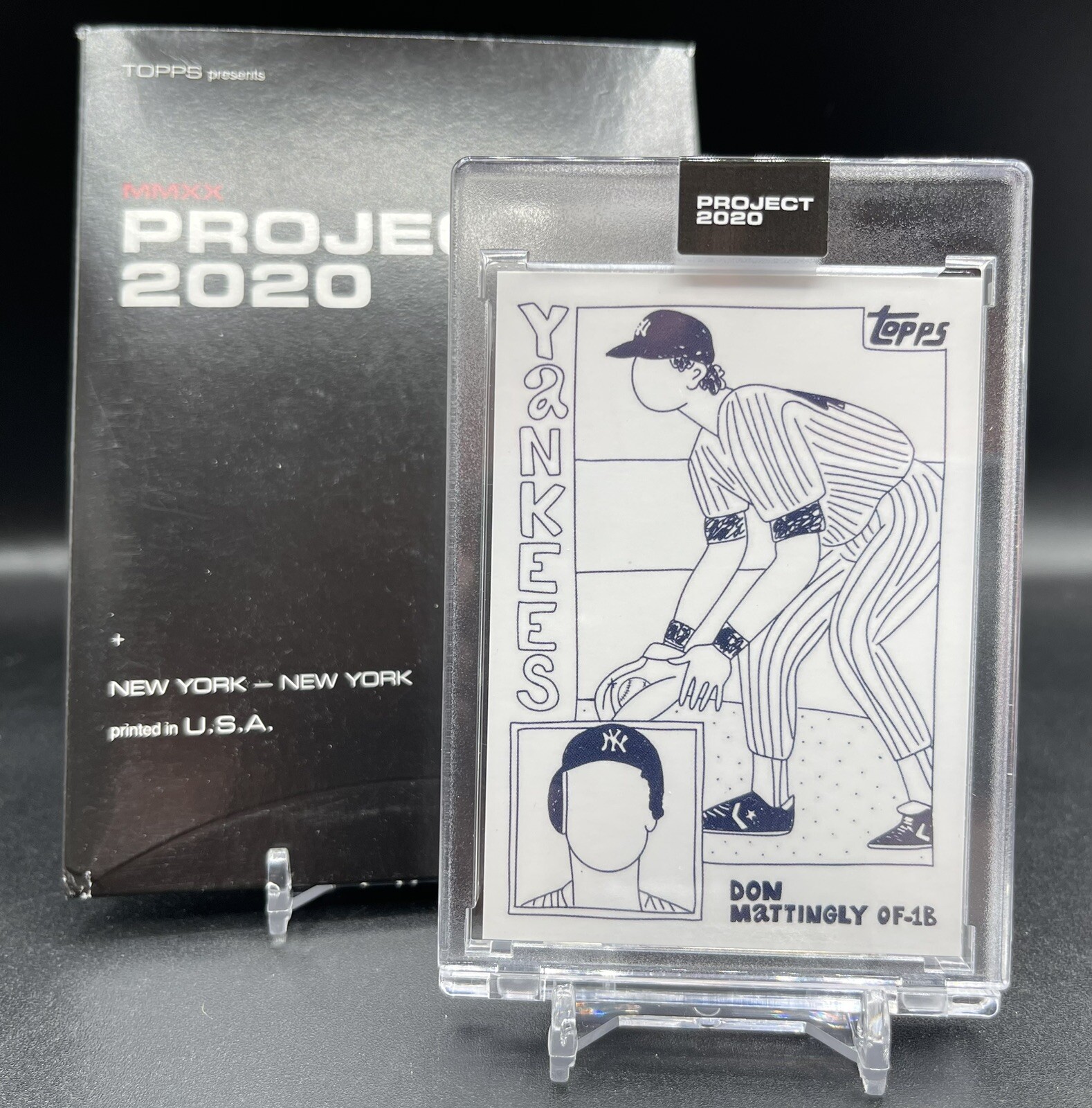 2020 Topps PROJECT 2020 Card #155 DON MATTINGLY by FUCCI | eBay