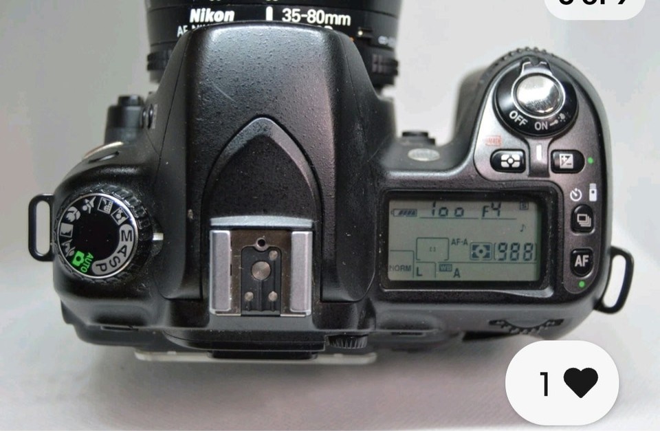 Nikon D D80 10.2MP Digital SLR Camera - Black (Kit w/ 18-135mm lens 18208094073| eBay