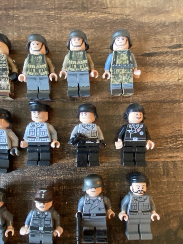 Lego WW2 Minifigure LOT brickmania TMC United Bricks | eBay