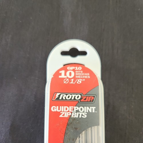 RotoZip GP10 1/8-Inch Drywall Guidepoint Zip Bits (10-Pack) ( NOS) | eBay