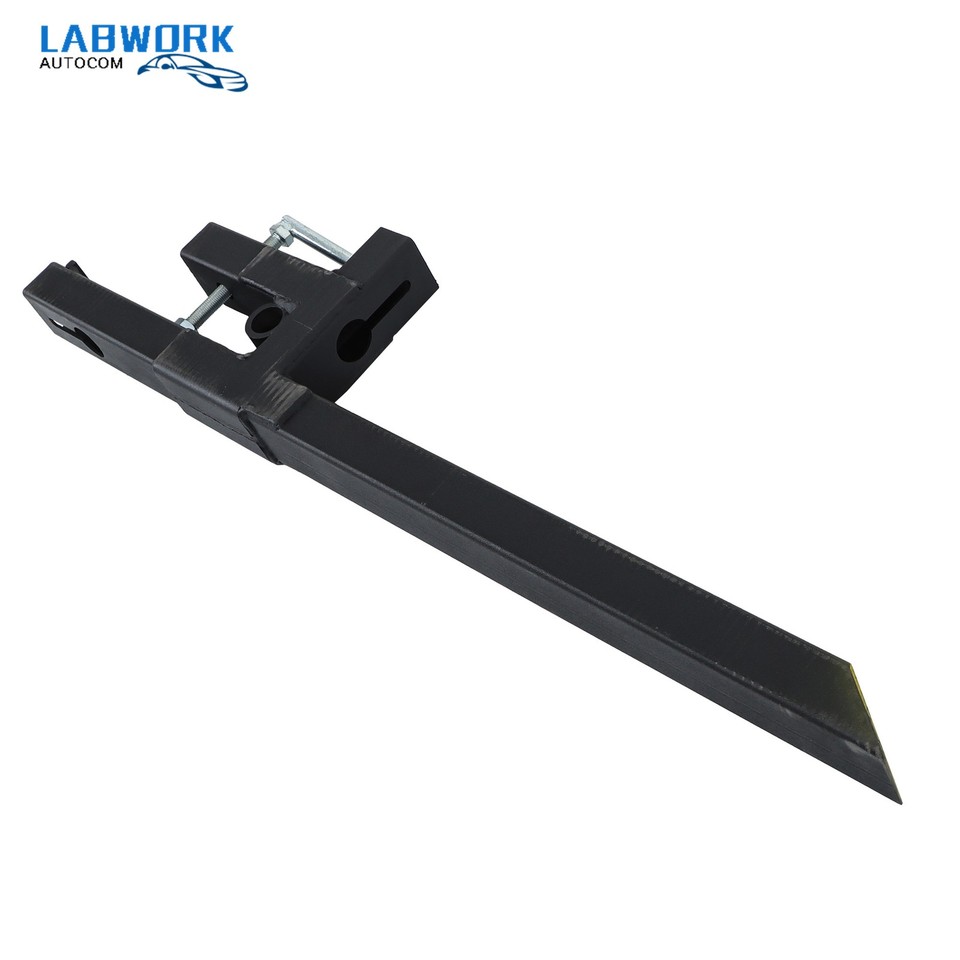 43" Heavy Duty Quick Attach Bucket Forks Clamp on Pallet Forks 2000 lbs ...