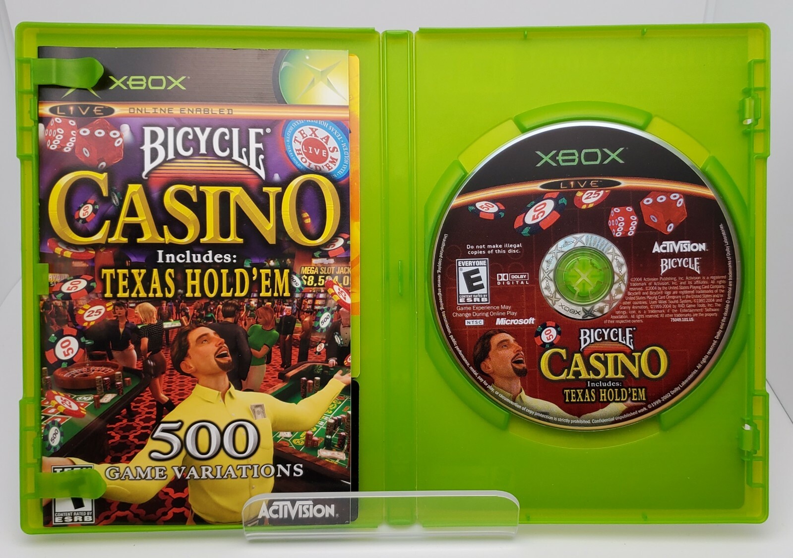 Bicycle Casino (Microsoft Xbox, 2004) COMPLETE IN BOX 47875750494 | eBay