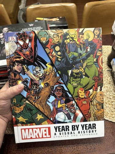 Marvel, Year by Year, A Visual History, Updated & Expanded | eBay