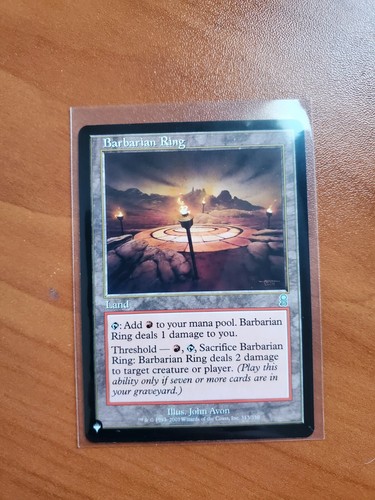 Barbarian Ring The List Reprints Regular for sale online | eBay