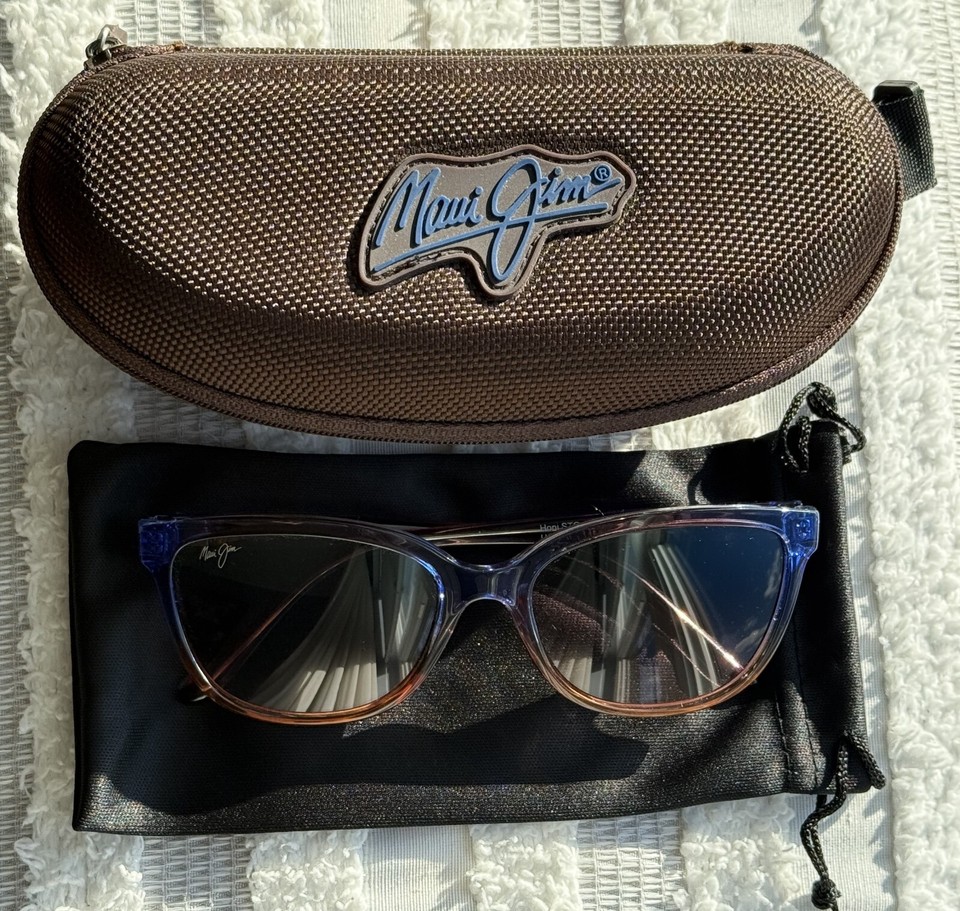 Maui Jim Honi MJ 758 13A Sunset Frame + Maui Rose Polarized Sunglasses ...