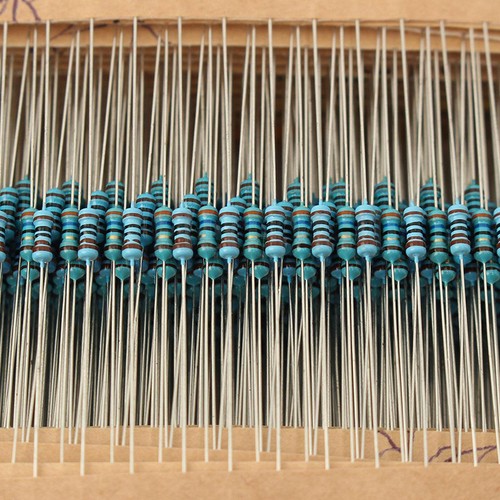 New 3120pcs 156 Values 1/4W 1 ohm~10M ohm 1% Metal Film Resistors ...