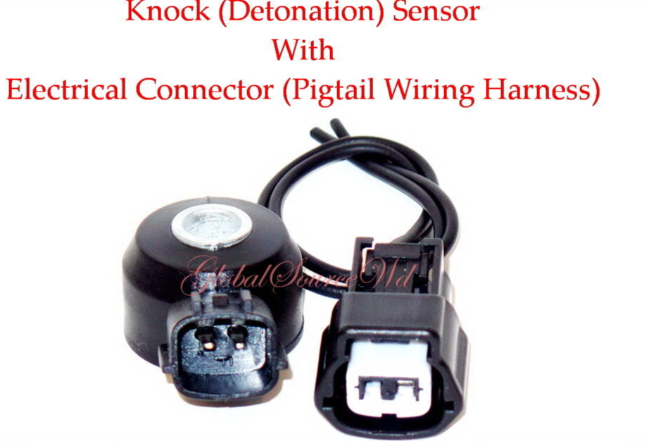 Knock Sensor W/ Electrical Connector Fits: FX35 FX45 G35 M35 M45 Q45 ...