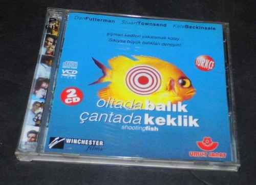 Shooting Fish 1997 Kate Beckinsale, Stefan Schwartz TURKISH VCD MOVIE ...