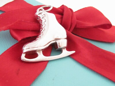 Tiffany & Co. Silver Ice Skate Shoes Charm Pendant | eBay