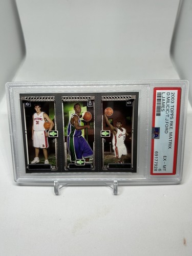 2003-04 Topps Rookie Matrix - LeBron James, T.J. Ford, Darko Milicic ...