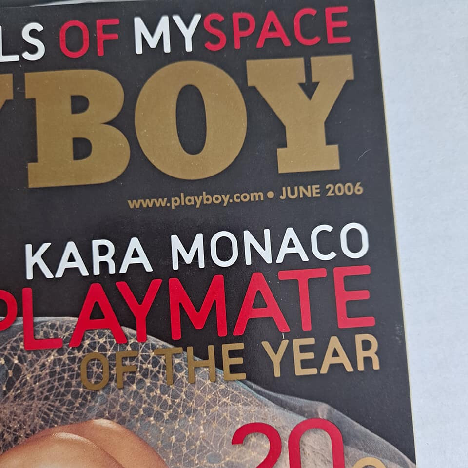 Playboy Magazine June 2006 Playmate Stephanie Larimore - POTY Kara ...