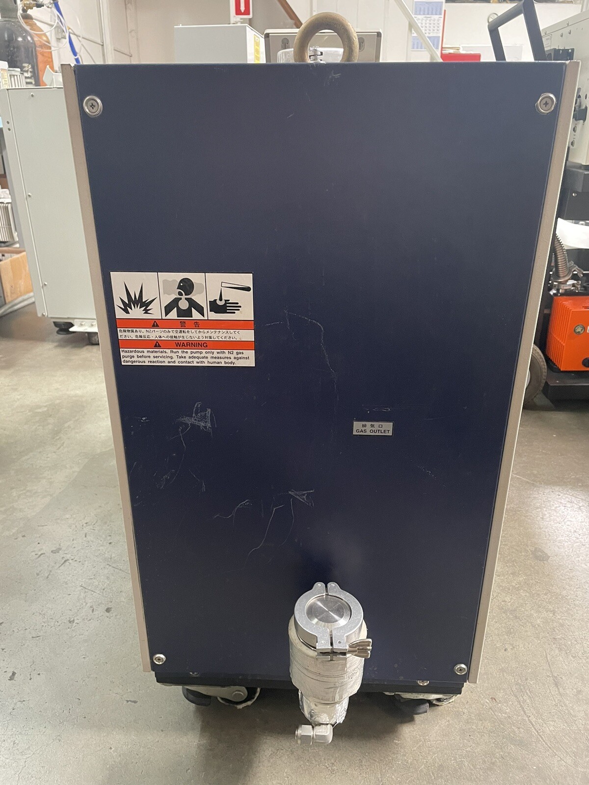 Ebara dry pump A70W, rebuilt by Dryvac Co. come with a 8-month warranty ...