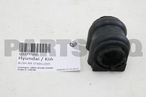 555133S000 Genuine Hyundai / KIA BUSH-RR STABILIZER | eBay