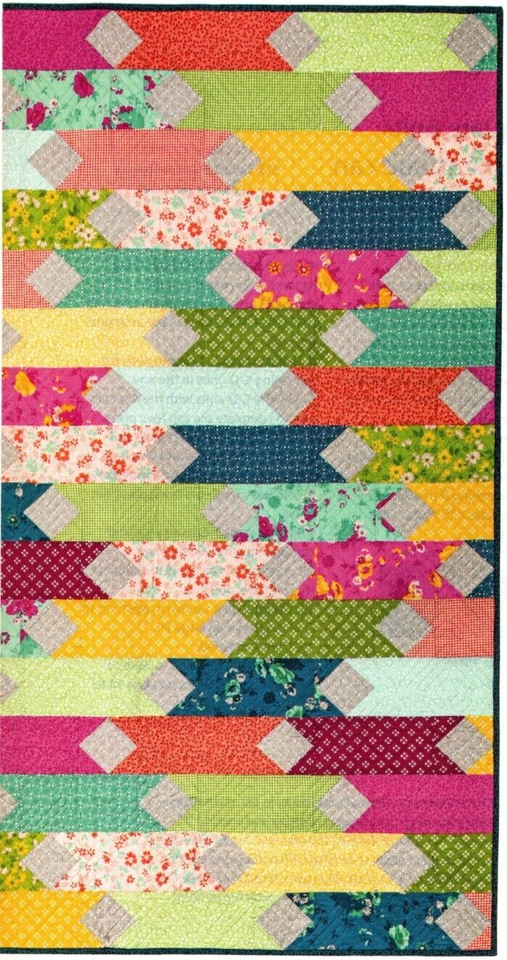 Sidestep Quilt Pattern Pieced NS | eBay