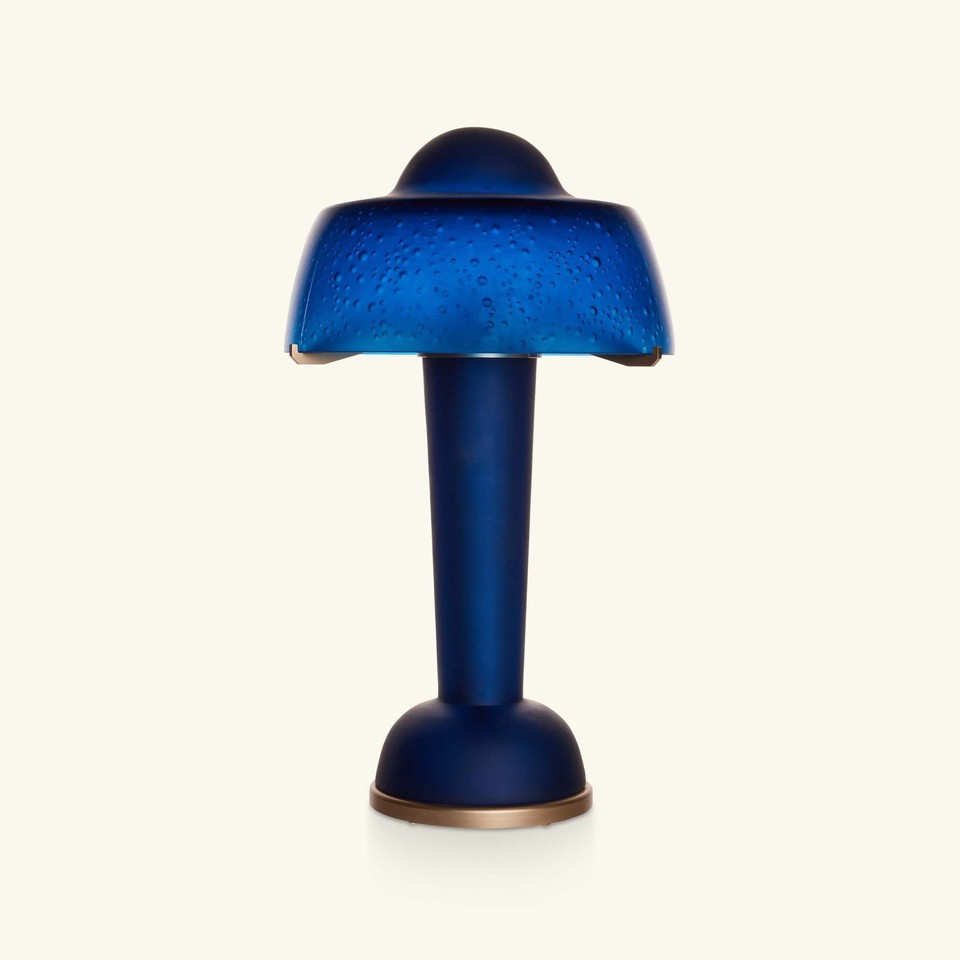 Daum France “Résonance” Lamp Blue Crystal 140th Anniversary Limited ...