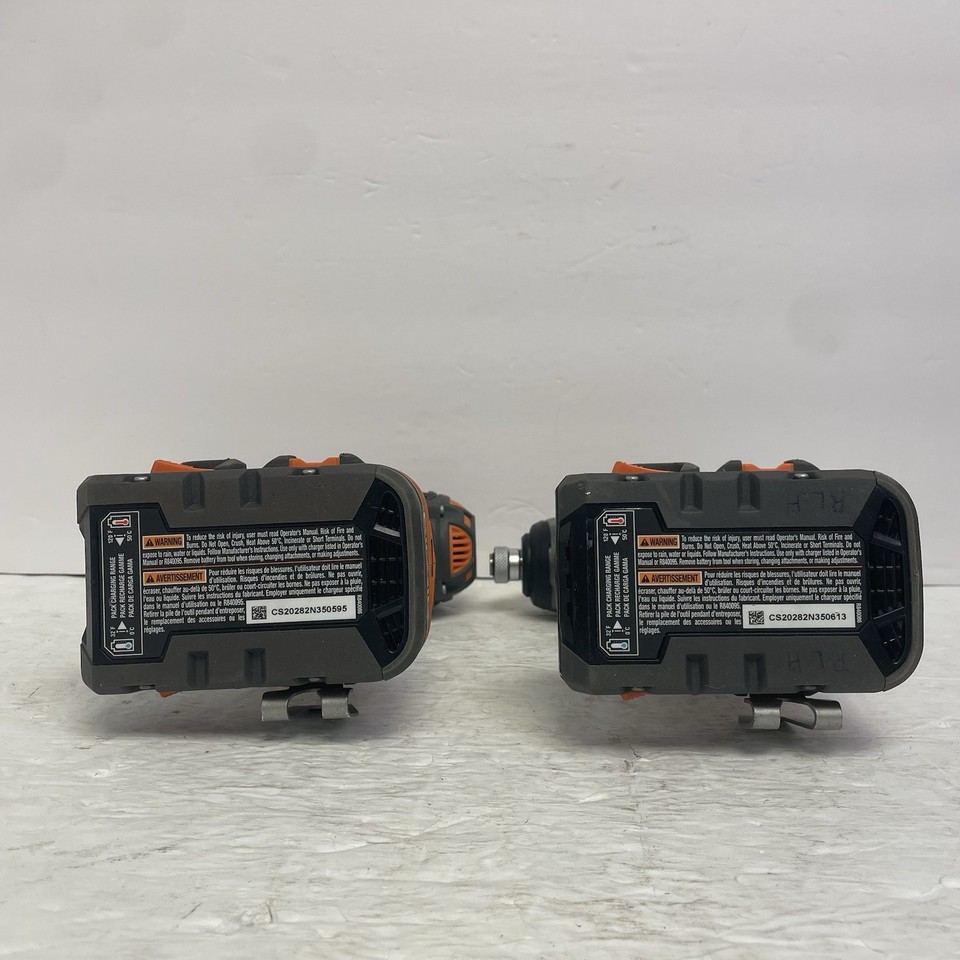 Ridgid R86008/R86034 18V Drill & Impact Combo Kit w/ 2Ah Battery | eBay