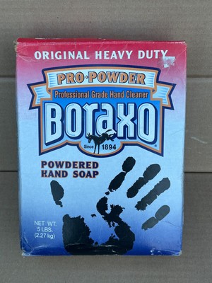 Boraxo Powdered Hand Soap Box 5lb 80oz Original Heavy Duty Professional ...