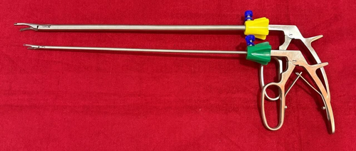 2pc-Laparoscopic Hemo-Lock Applier 5mm/10mm Large/Small Size Best ...