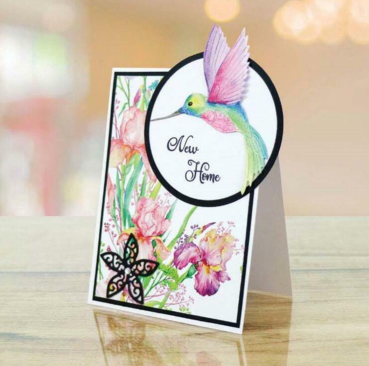 Hummingbird Metal Cutting Dies Craft Scrapbooking Card Making Embossing ...