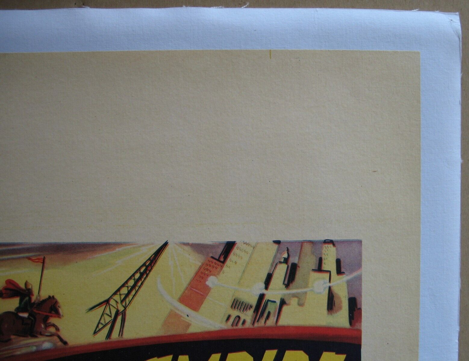 PHANTOM EMPIRE (1935) Belgian Poster On Linen, Gene Autry, Frankie ...