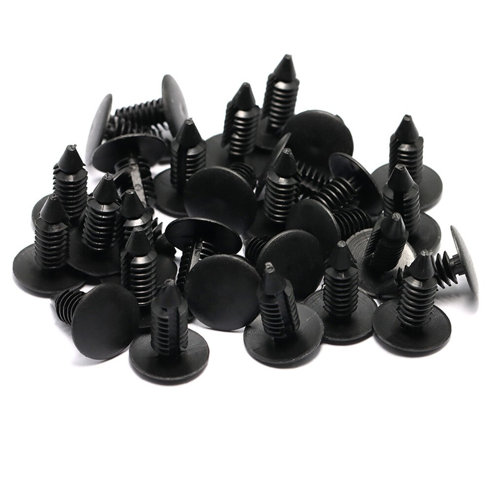 10pcs 8mm Bumper Clips Car Fender Trim Push Rivets Retainer Fasteners ...