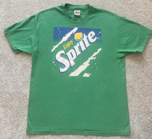 Enjoy SPRITE Vintage Green T-Shirt XL | eBay