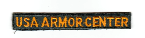 US ARMY USA ARMOR CENTER Patch | eBay