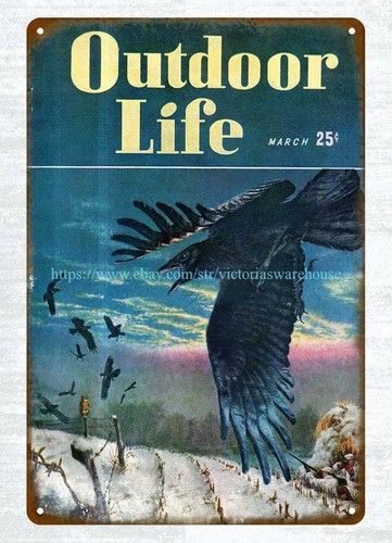 1948 hunting metal tin sign reproduction signs wallarts | eBay