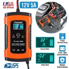 LSL Ultra Trik-l-start 5 Amp Motorhome RV Starting Battery Charger ...