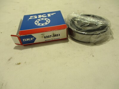 NEW SKF 6207-2RS1 SEALED BALL BEARING USA | eBay