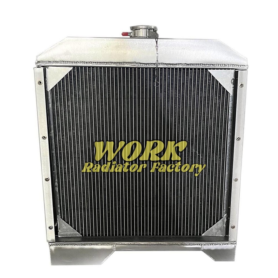 Aluminum Radiator For Case 1840 1845C Diesel Motor Skid Steer Loaders ...