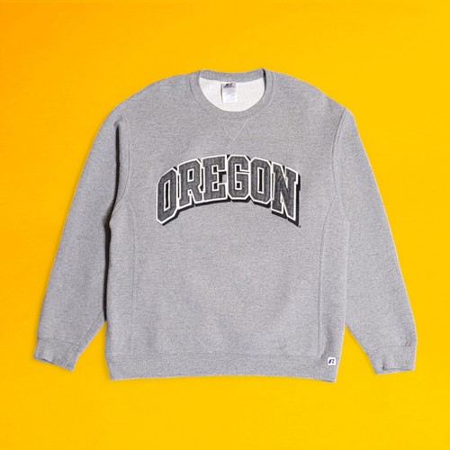 Vintage Russell Athletic Oregon Sweatshirt Mens Large University Ducks ...