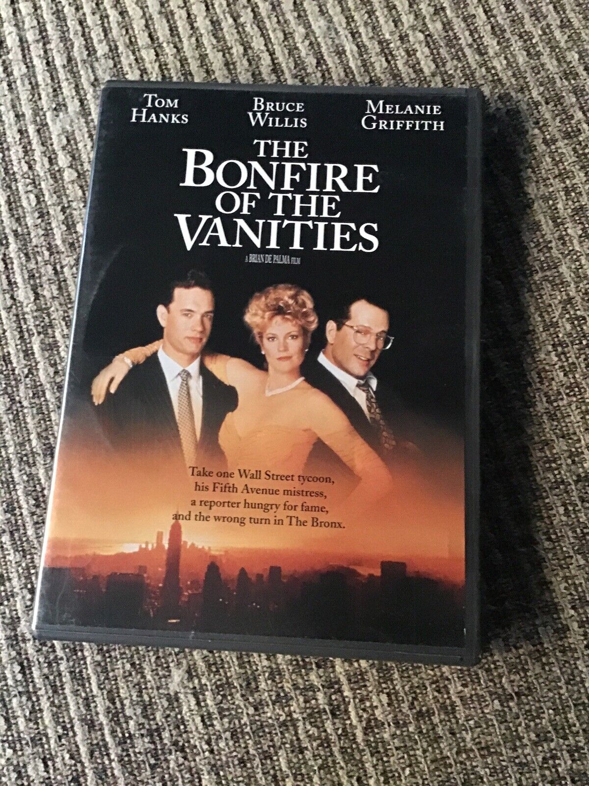 The Bonfire Of The Vanities 1990 Dvd Tom Hanks Bruce Willis Oop Region