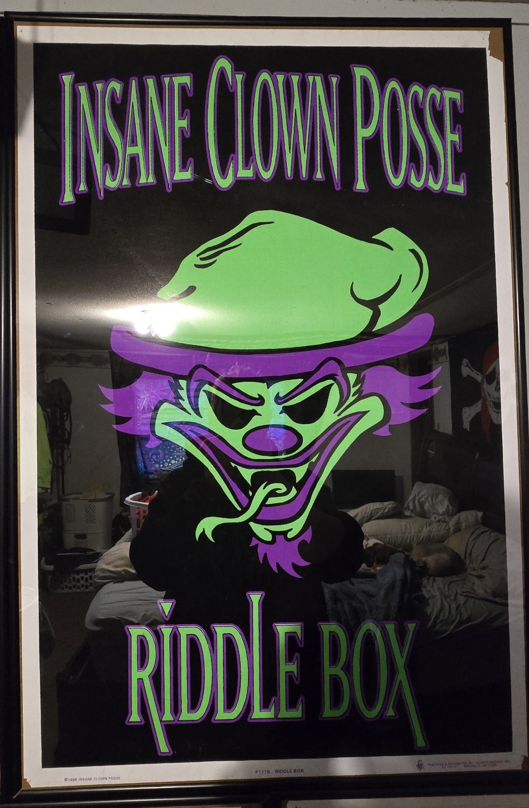 Insane Clown Posse ICP Old-school Riddle Box Blacklight Poster | eBay