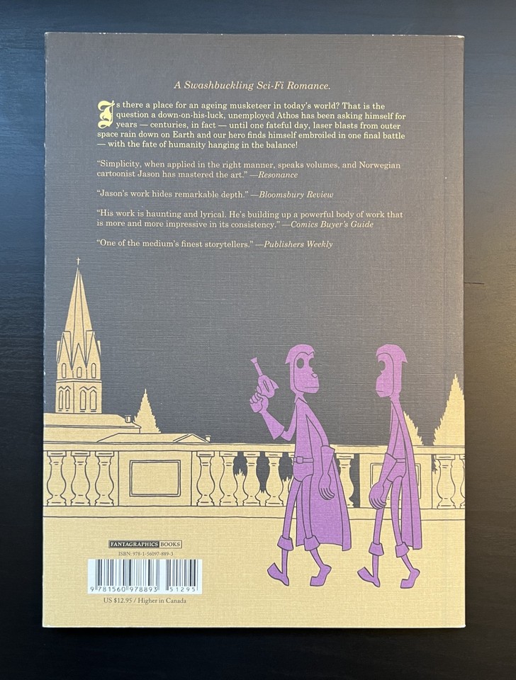 The Last Musketeer by Jason - 1st Printing Dec 2007 - Fantagraphics ...