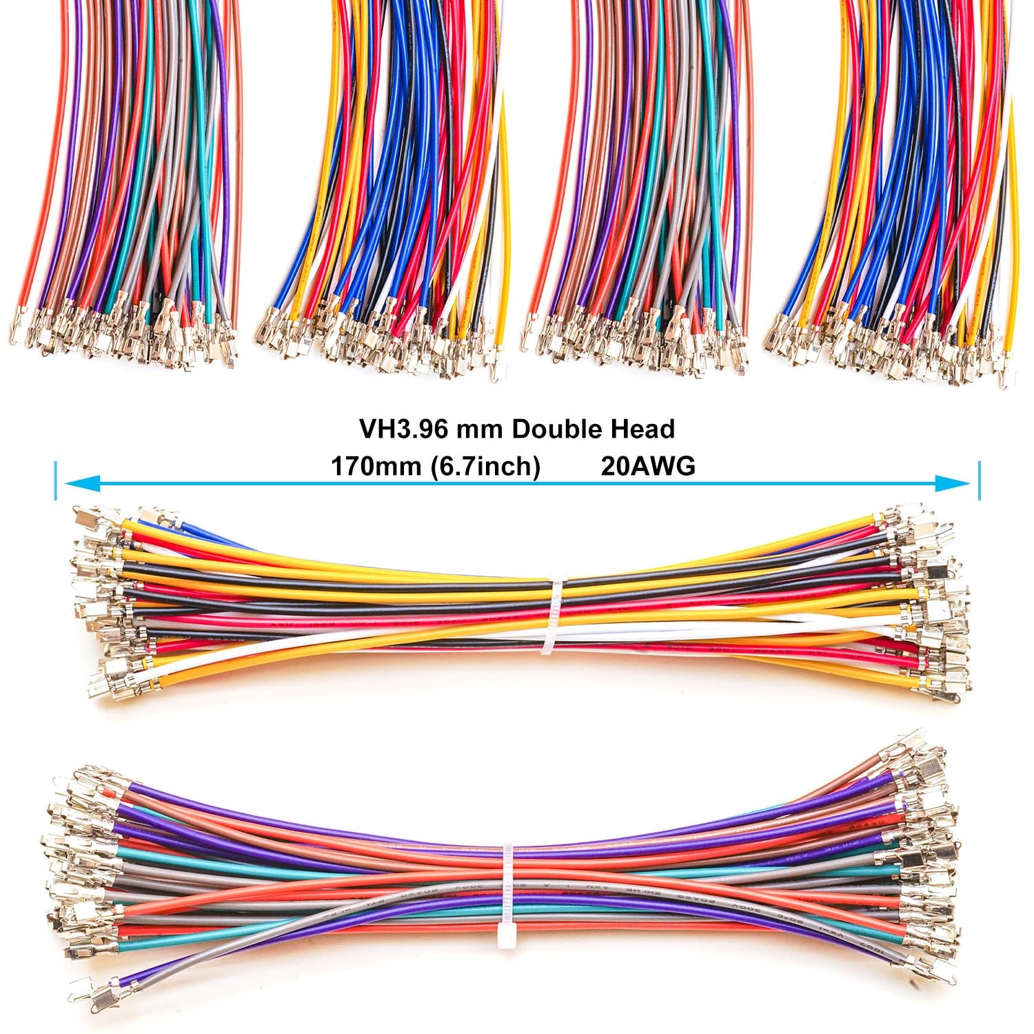 JST Connector Kit 3.96mm Pitch JST-VH 3.96 Female Connector with ...