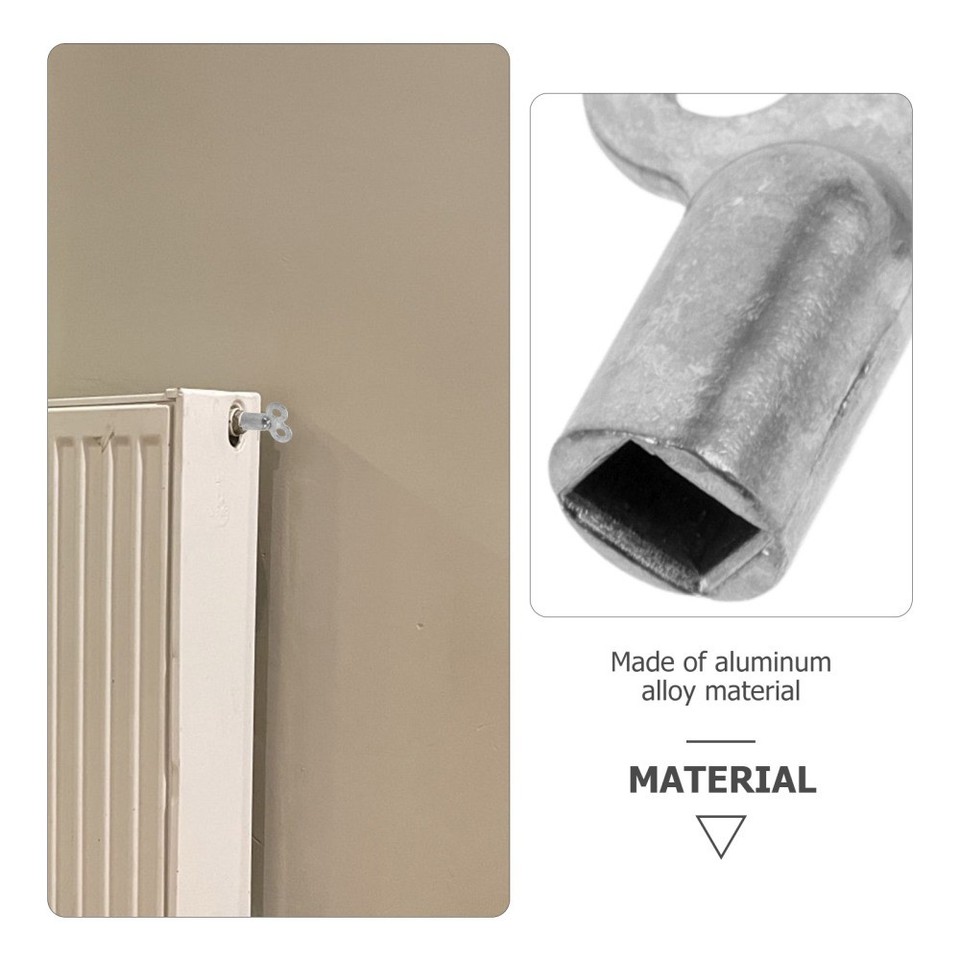 2 Pcs Universal Radiator Key Bleeding Air Valve Keys Bleeder Plumbers ...