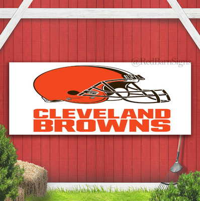Cleveland Browns Indoor Outdoor Banner Sign with grommets | eBay
