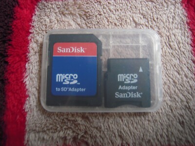 SANDISK MICRO SD TO SD SDHC SDXC ADAPTERS TO FIT 4GB 8GB 16GB 32GB 64GB ...