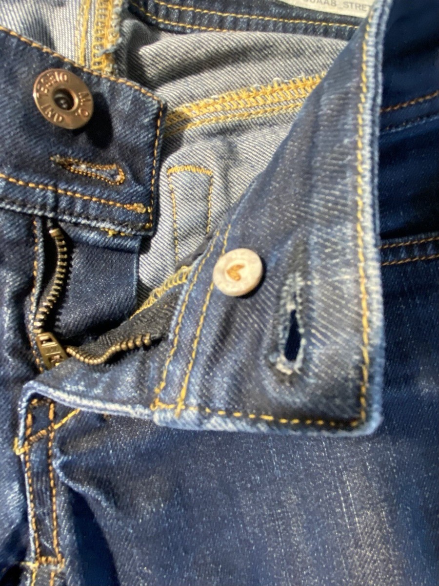 DIESEL MATIC WASH008H9_STRETCH ストレートデニム - パンツ