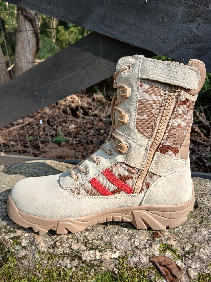 Tactical boots 11,Double Red boots | eBay
