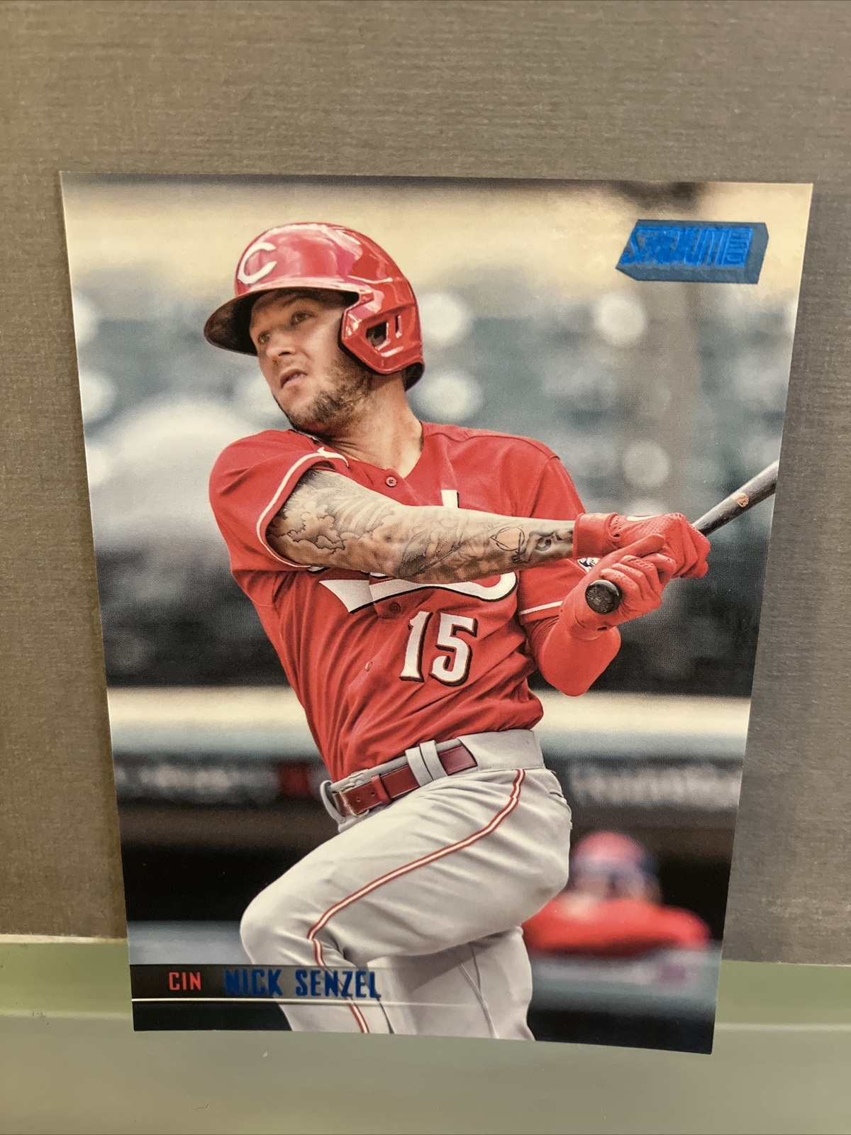 2021 Topps Stadium Club Nick Senzel Blue Parallel /50 #105 | eBay