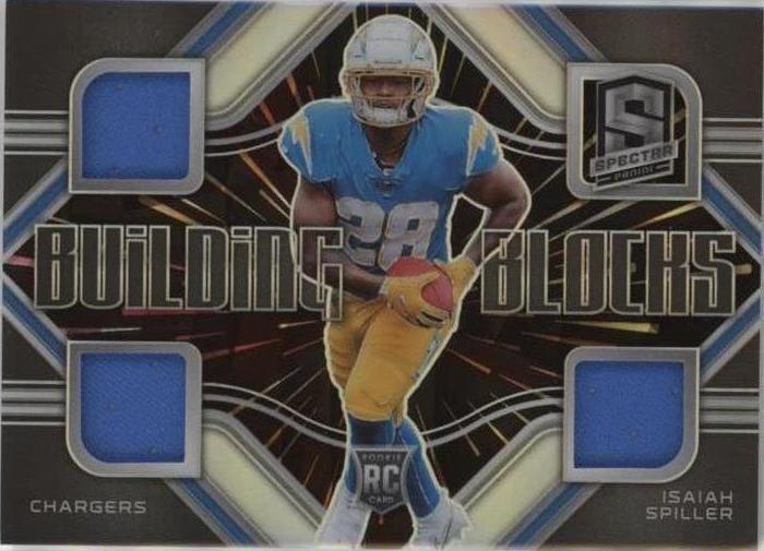 2022 Panini Spectra - Building Blocks Isaiah Spiller #BBL-ISP Hyper ...