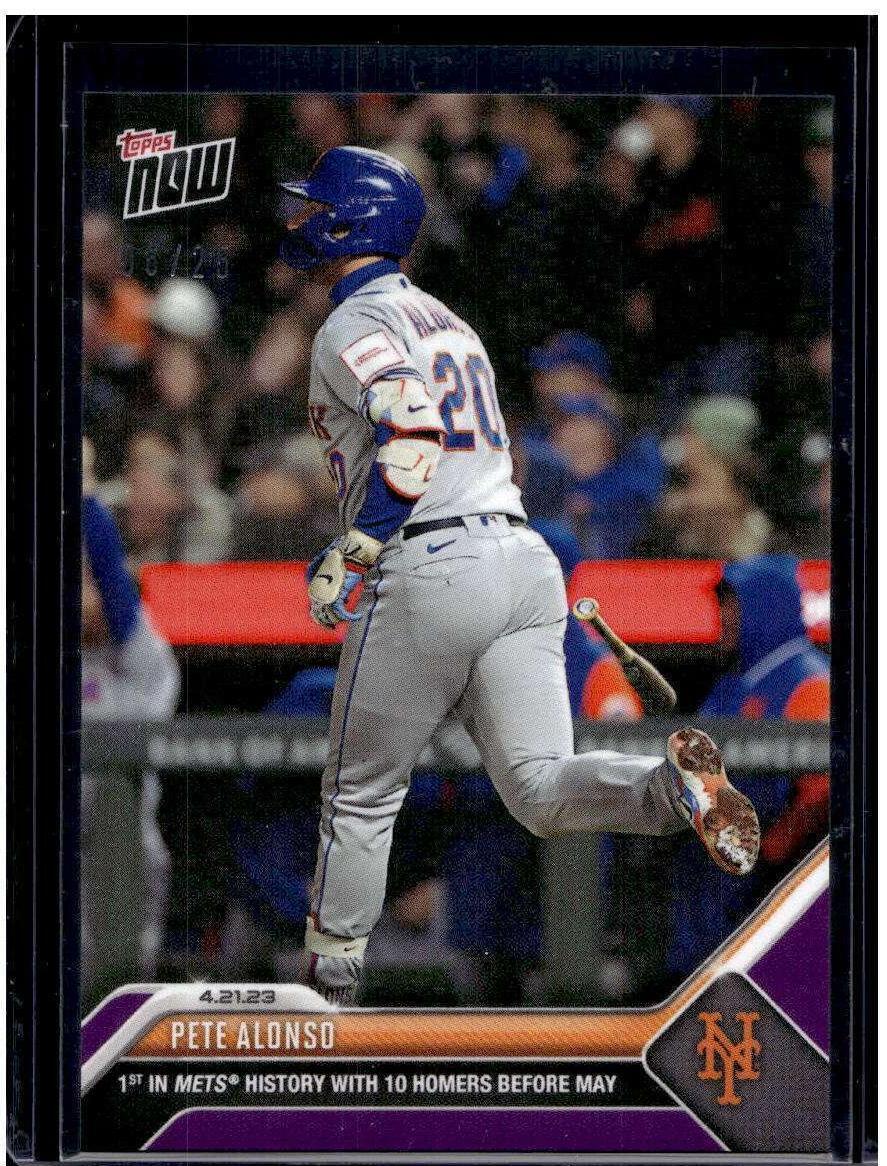 2023 Topps Now - Pete Alonso #164 Purple /25 for sale online | eBay