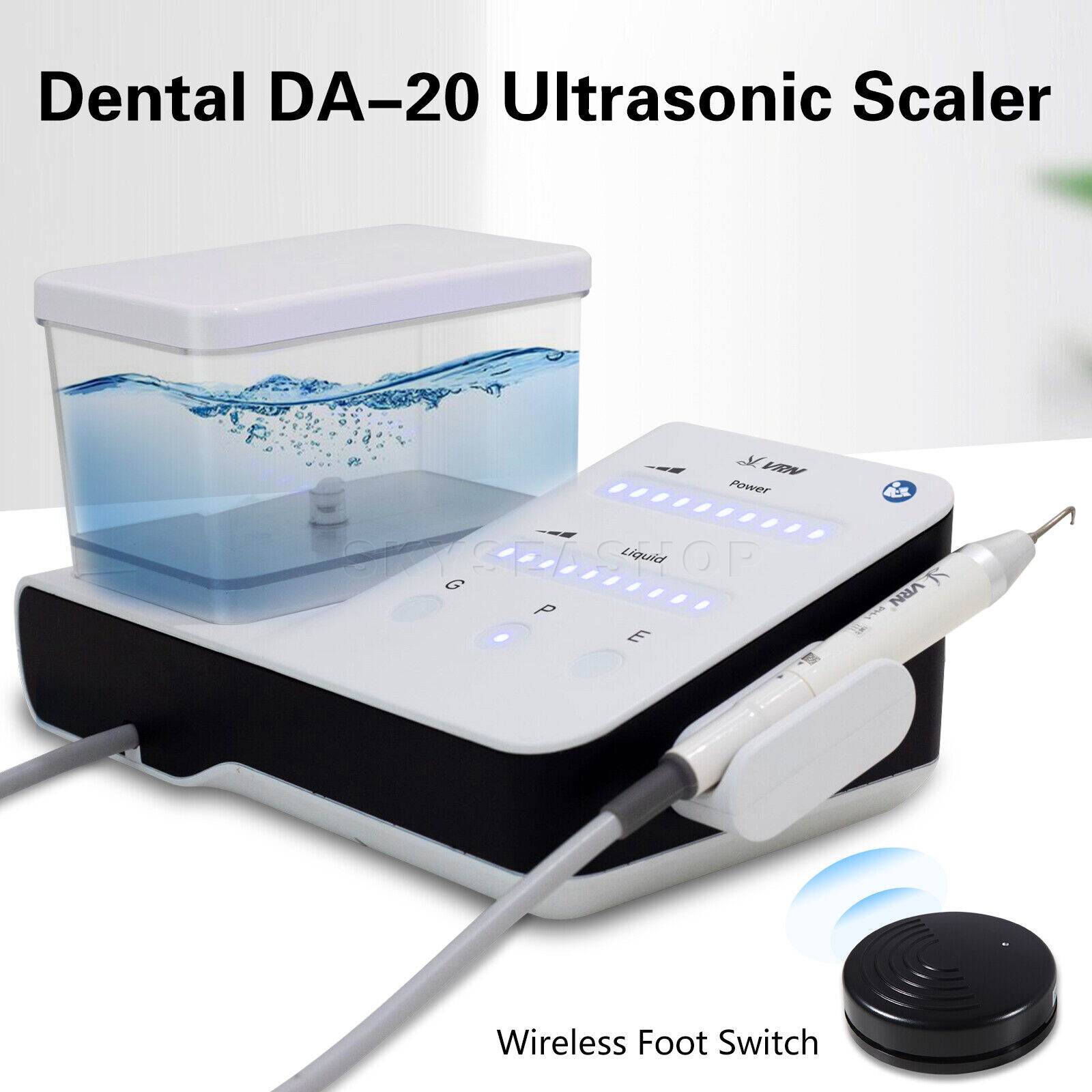 LED Dental Ultrasonic Piezo Scaler Detachable Ultrasound Unit fits EMS ...