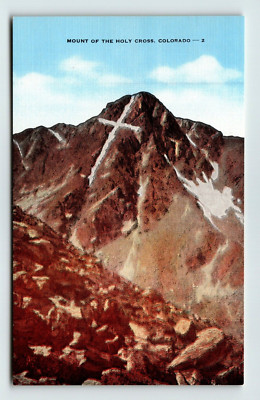 Postcard CO Mount of the Holy Cross Colorado Landscape Panoramic | eBay