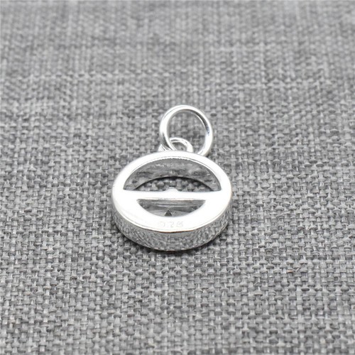 4pcs of 925 Sterling Silver Planet Sunset Charms with CZ for Bracelet ...