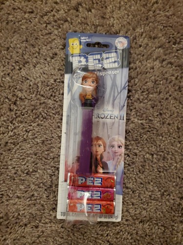 PEZ Frozen II 2 Anna Candy & Dispenser New Unopened Disney Collectible ...