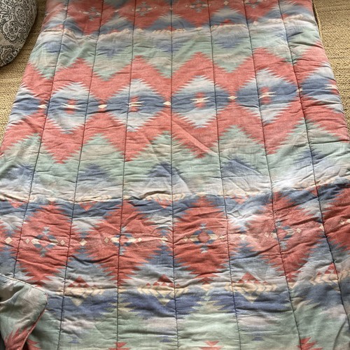 Vintage Polo Ralph Lauren twin Southwest Aztec Comforter Quilt ...