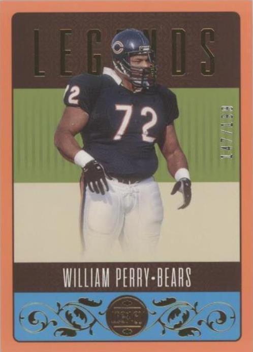 2023 Panini Legacy - Legends William Perry #130 Orange /199 for sale ...
